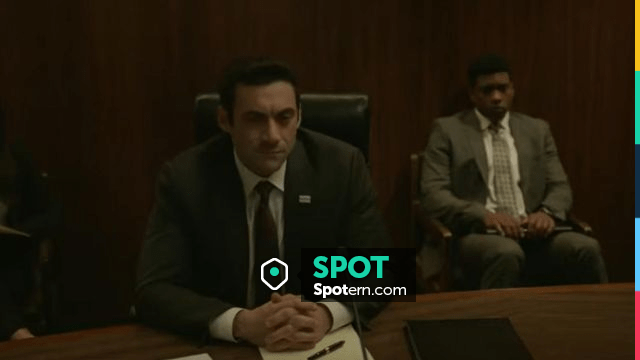Burgundy Classic tie worn by Mayor Bobby Golec (Morgan Spector) in ...