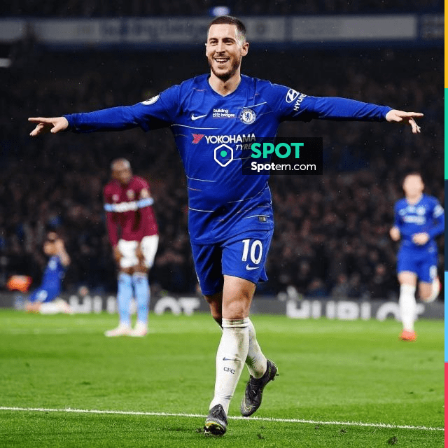 Chelsea FC Stadium Home Jersey worn by Eden Hazard on the Instagram ...