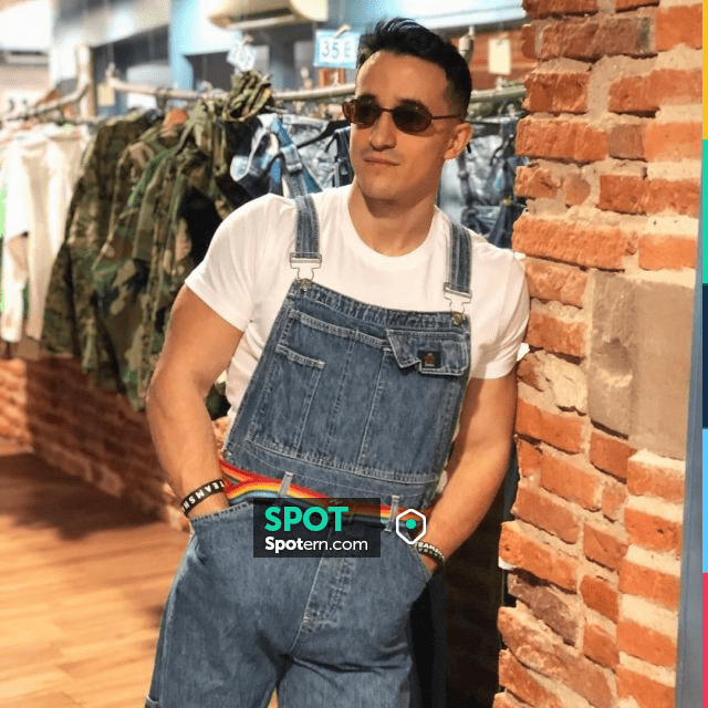 La ceinture Arc en Ciel portée par Tibo InShape sur son compte ...