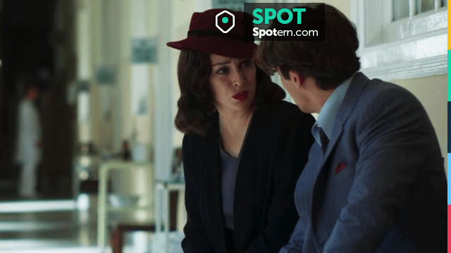 Burgundy Hat worn by Lidia/Alba (Blanca Suárez) in Cable Girls (S03E05 ...