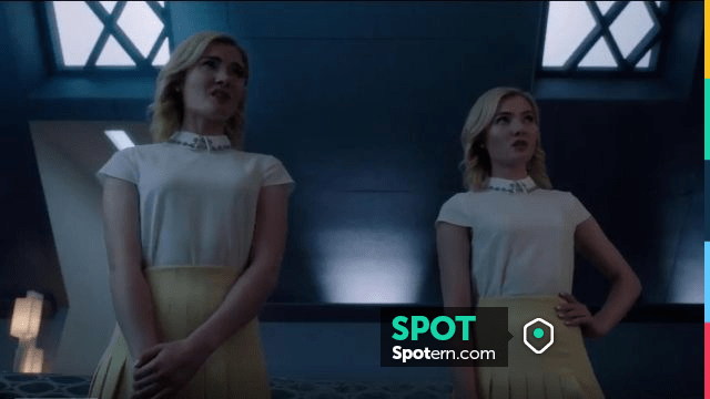 Zara Box Pleated Skirt worn by Esme Frost (Skyler Samuels) in The ...