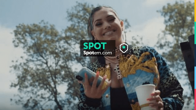 Gold Necklace Chain worn by Mabel in her Bad Behaviour music video ...