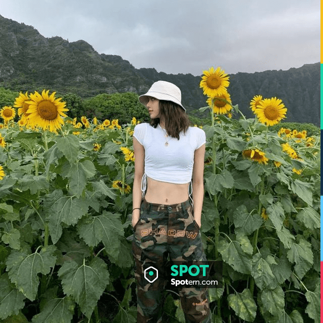 Camo Pants worn by Lisa on the Instagram account @lalalalisa_m | Spotern