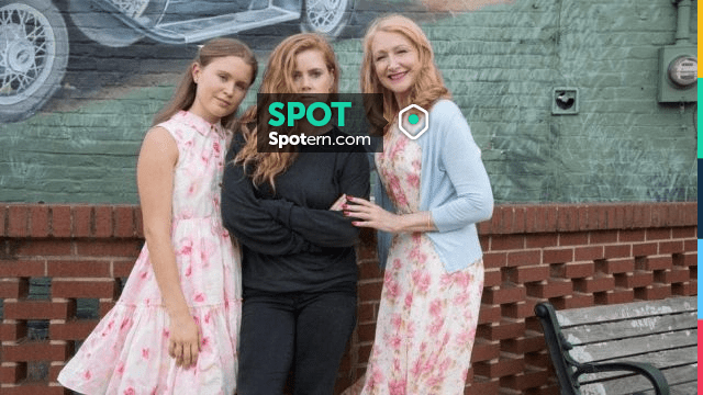 Pink and White Floral Dress worn by Adora Crellin (Patricia Clarkson ...