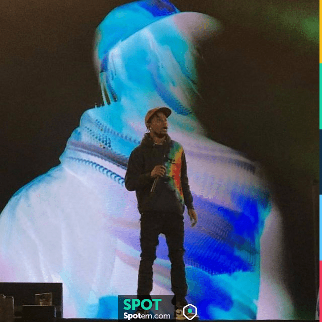 Nike Jordan 1 Retro Haute Travis Scott porté par Travis Scott sur son ...
