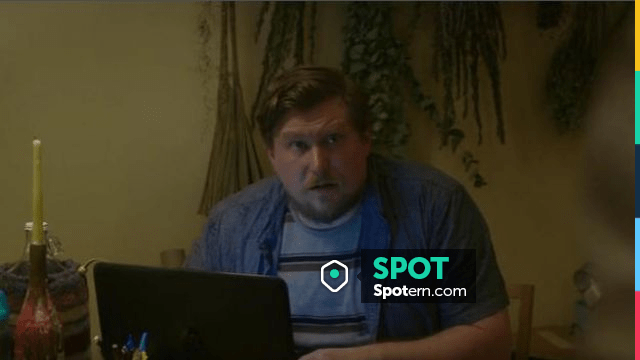 Captain Fin Rebel Tee Gray Striped worn by Michael Louis Chernus in ...