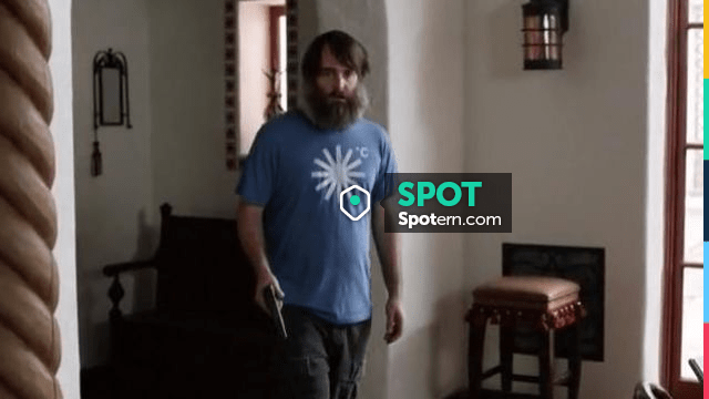 Camiseta gráfica sin hilo azul copo de nieve grados Celsius usada por ...