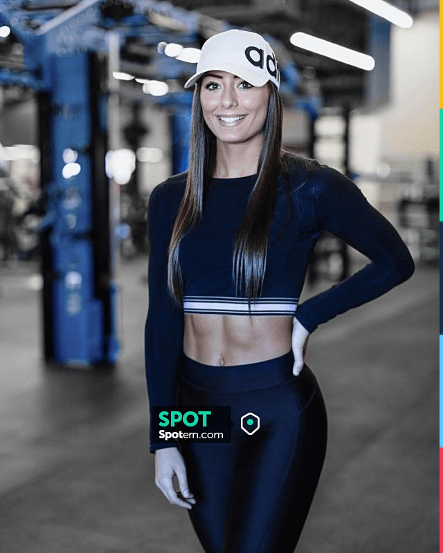 All Sport Leggings In Black worn by Prescilla Deschenes on ...