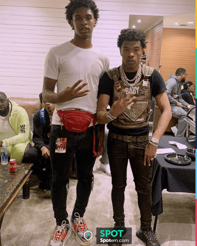 Sneakers Balenciaga Triple S Josh Christopher on the account Instagram ...