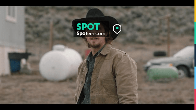 Black cowboy hat of Kayce Dutton (Luke Grimes) in Yellowstone (S01E06 ...
