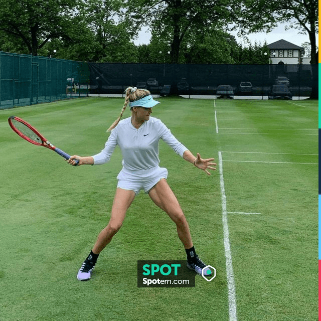 Tennis Shoes for hard surface NikeCourt Air Zoom Vapor X of Eugenie ...