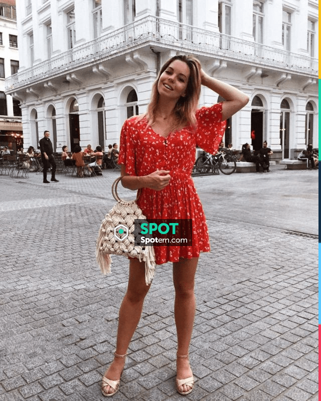 El bolso macramé que lleva Mathilde en la cuenta de Instagram de ...