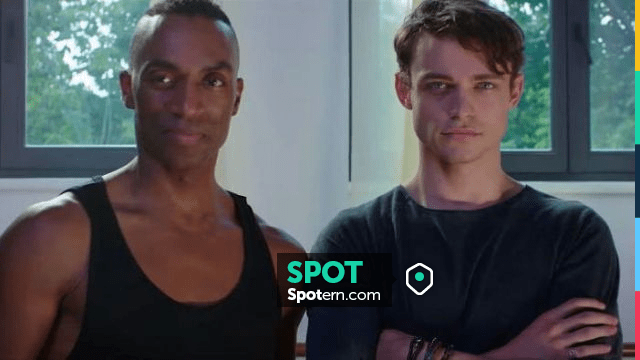 Black Cotton Raglan-sleeved Sweater worn by (Thomas Doherty) in High ...