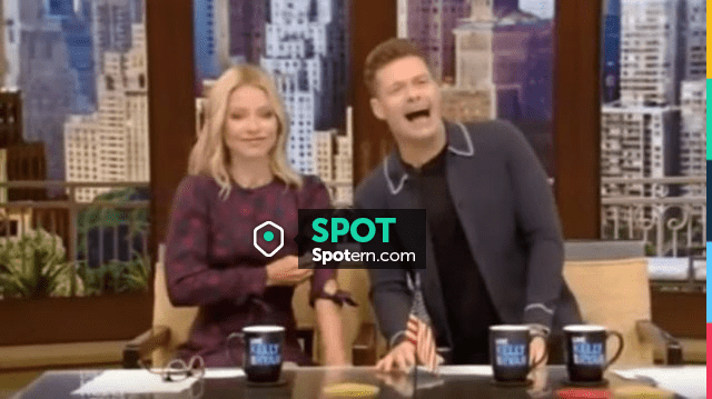 Purple dress worn by Kelly Ripa on LIVE with Kelly and Ryan | Spotern