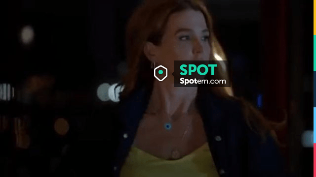 IAM by Ileana makri gold safety pin earrings worn by Cat Chambers ...