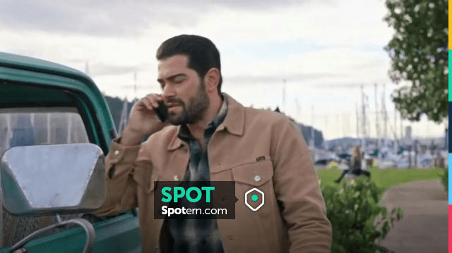 Wrangler vintage suede jacket worn by Trace Riley (Jesse Metcalfe) in ...