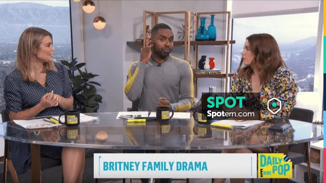 Zara Printed mini dress with Puff Sleeves worn by Melanie Bromley on E ...