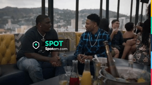 Travis Scott Black "I Went to Astro World" Tee worn by Vernon ...