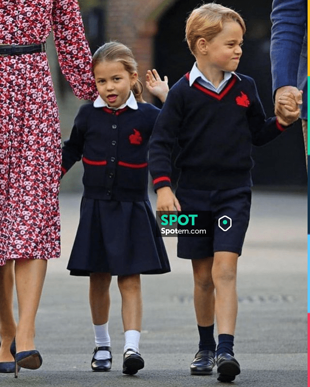 Perry Uniform Bermuda Shorts Navy worn by Prince George First Day of ...