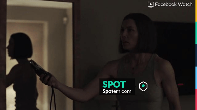 Grey Tank Top worn by Lia Haddock (Jessica Biel) in Limetown (S01E01 ...