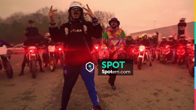 The tracksuit bottoms Marseille-Paris worn by Lorenzo in the clip, The ...