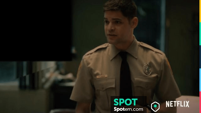 Black digital watch worn by Larkin (Jeremy Jordan) in American Son ...