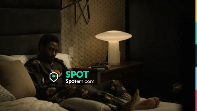 Dolce & Gabbana Black Silk Crown Pyjama Shirt worn by Ricky Jerret ...