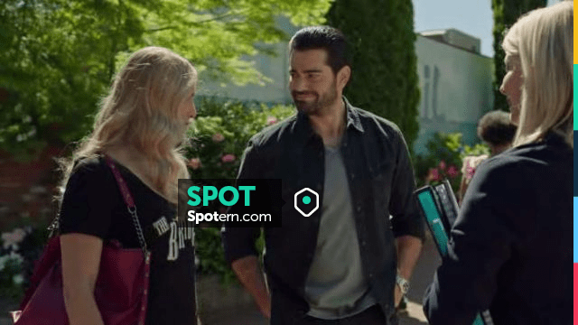 Wrangler born ready western shirt worn by Trace Riley (Jesse Metcalfe ...