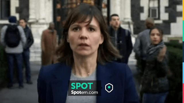 Theory Gabe Blazer worn by Emily Leroux (Brooke Bloom) as seen on Evil ...