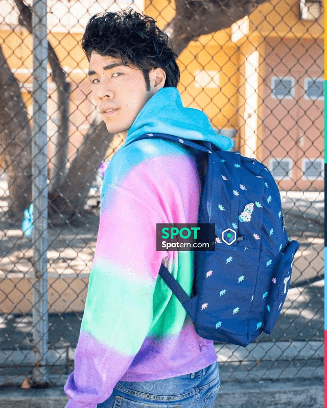 Squad line backpack of Eugene Lee Yang on the Instagram account ...