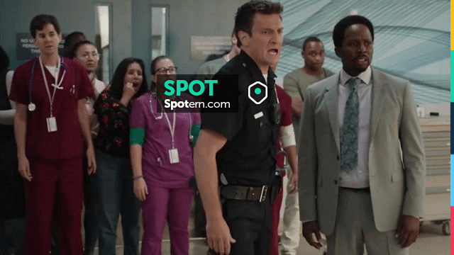 Police uniform costume worn by John Nolan (Nathan Fillion) in The ...