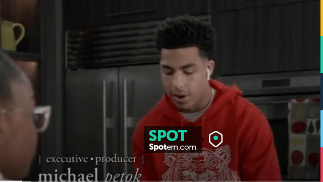 Kenzo Embroidered Tiger Cotton Hoodie usado por Andre Johnson, Jr ...