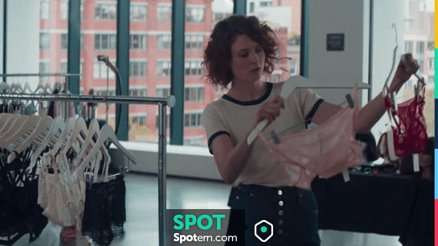 Denim Jean Skirts with Button Front worn by Isabel (Lucy Walters) in ...