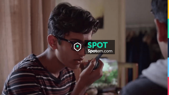 Rectangular Black Eyeglasses Ray-Ban worn by Dru Sharma (Vrund Rao) in ...