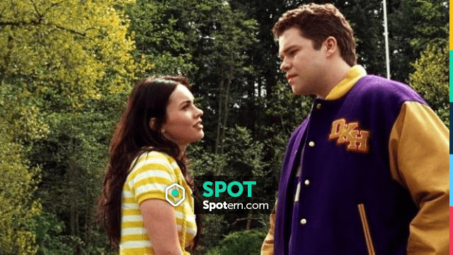 White & yellow striped jacket of Jennifer (Megan Fox) in Jennifer's ...