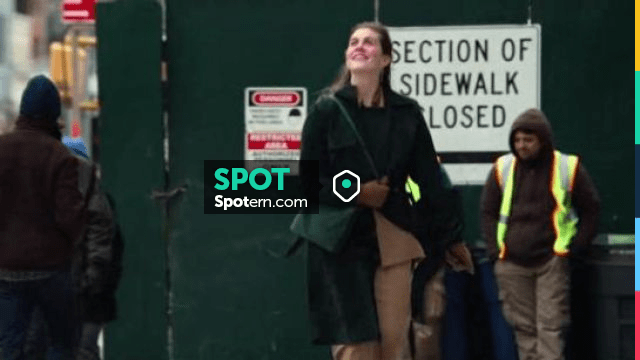 INC International Concepts Suede O-Ring Trench Coat worn by McAfee ...