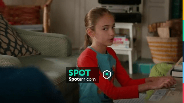 Mini Boden Rollerskate applique raglan worn by Anna-Kat Otto played ...