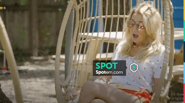 Rails Cara Heart Tee usado por Kary Brittingham en The Real Housewives ...