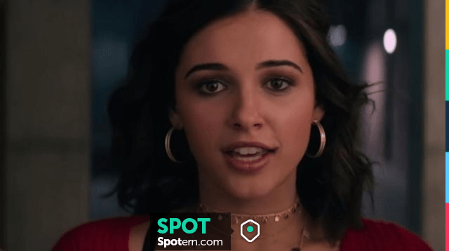 Dold Necklace Choker Worn By Elena Houghlin Naomi Scott In Charlies