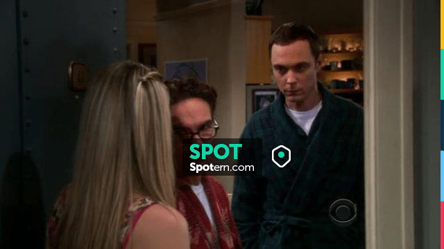 The robe worn by Sheldon Cooper (Jim Parsons) in the series the Big ...