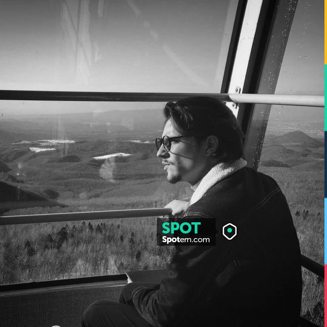 La veste en jean avec col fourrure porté par Nekfeu sur le compte ...