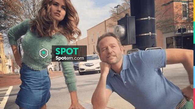 The Sweater mint green and the skirt in jean Patty Bladell (Debby Ryan ...