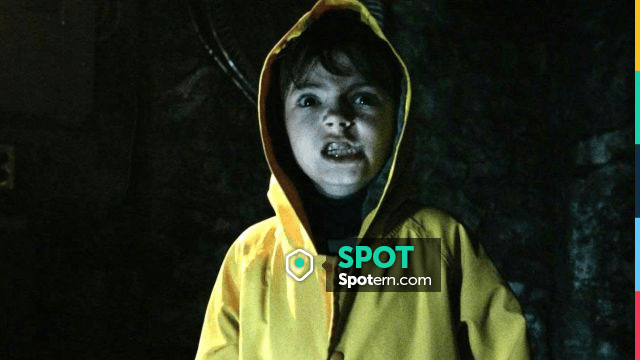 The waxed yellow worn by the child (Jackson Robert Scott) in It | Spotern