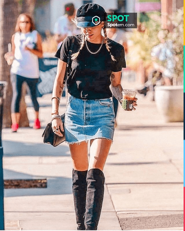 Manokhi greek fisherman hat worn by Miley Cyrus Alfred’s Coffee October ...