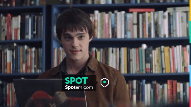 Brown leather suede jacket worn by Tobin (Mitchell Hope) in Let It Snow | Spotern