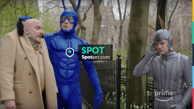 The costume of super-heroes, The Tick (Peter Serafinowicz) in The Tick ...