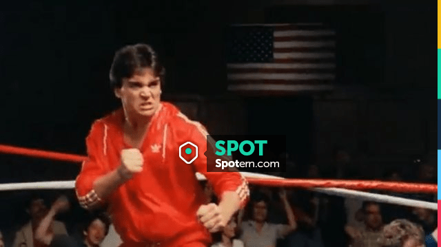 The tracksuit jacket-red Adidas Originals, Jason Stillwell (Kurt ...