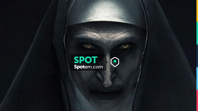 The mask worn by the nun (Charlotte Hope) in the movie The Nun | Spotern