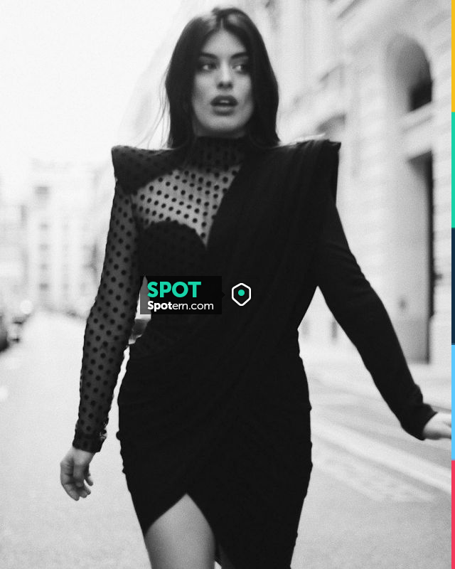 Asymmetric Dress of Aida Domenech on the Instagram account @dulceida ...