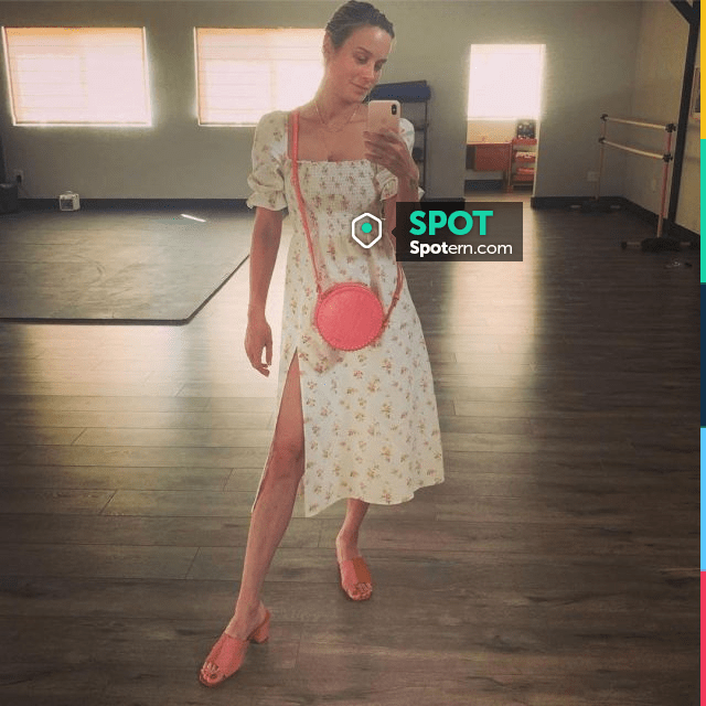 La robe fleurie de Brie Larson sur son compte Instagram @brielarson ...